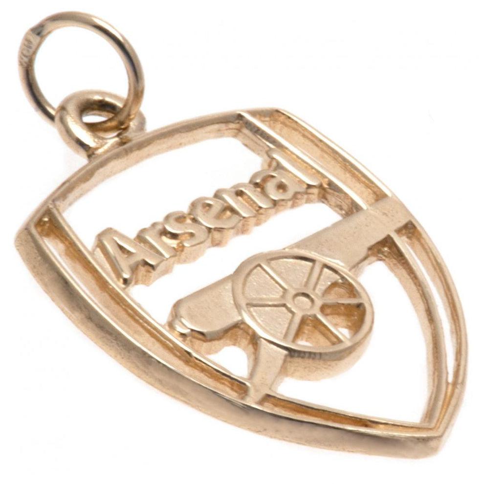 Arsenal FC 9ct Gold Pendant Crest – Fanarama